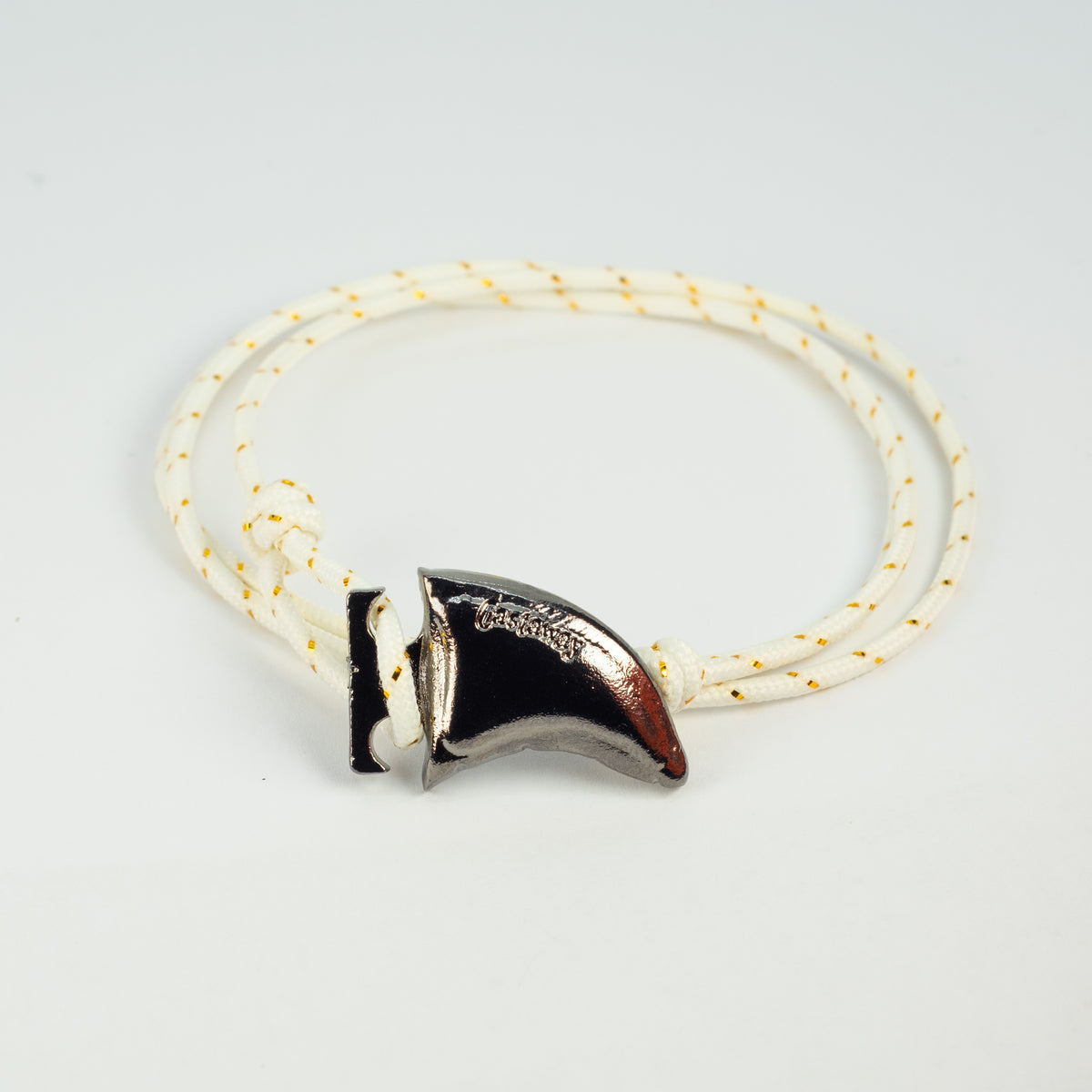 Shark Fin Wrap Bracelet - 2mm - Castaway Jewellery Company